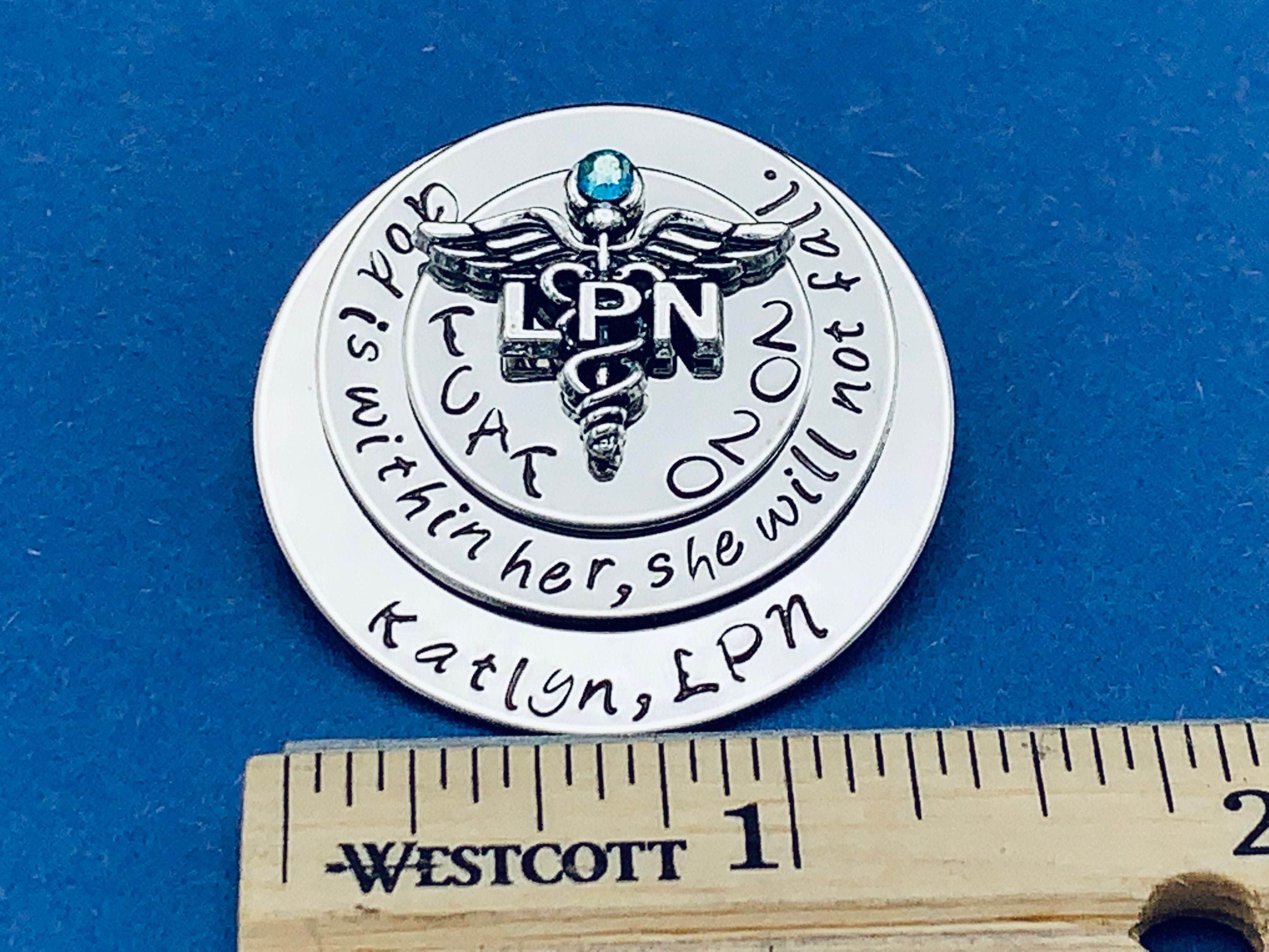 Personalized Pin for LPN/LPN Gift /LPn pin/ Nursing Student | Etsy