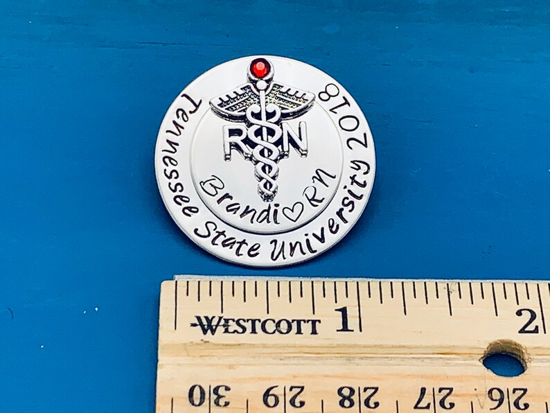 Personalized Pin for RN / Rn Gift /bsn /nurses / Nursing Student Gift ...