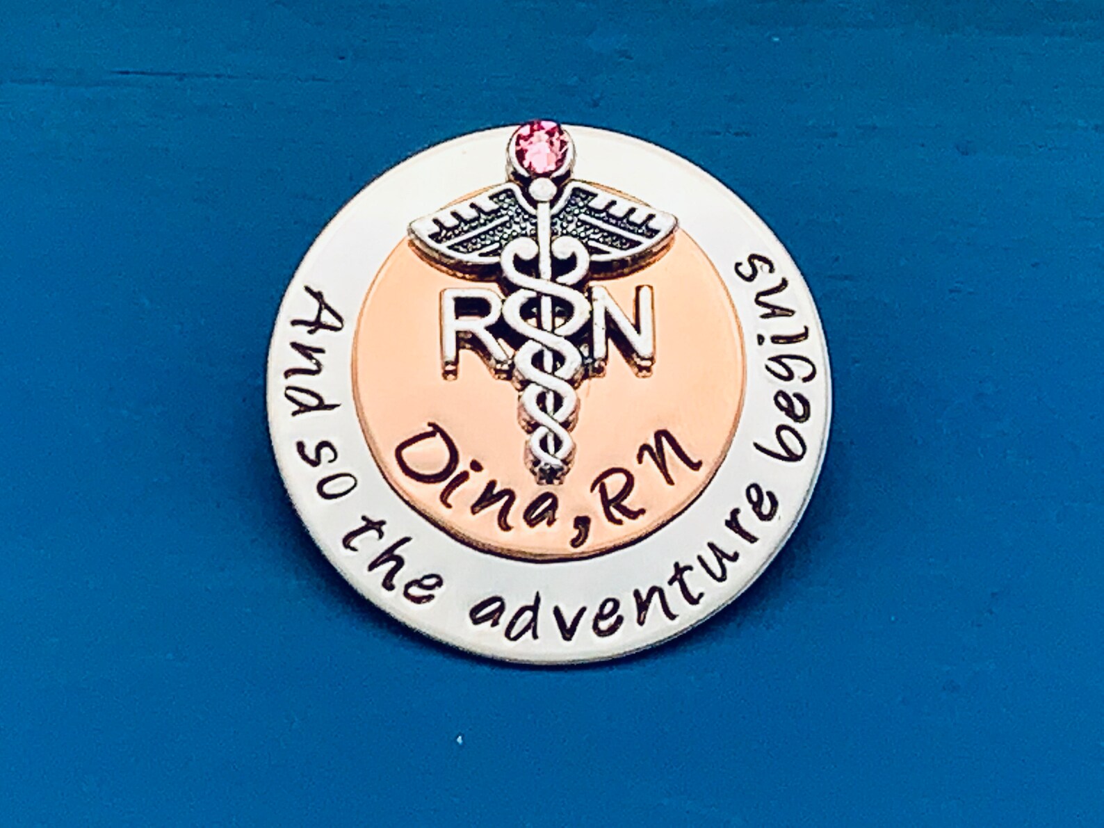 Personalized Pin for RN / Rn Gift /bsn /nurses / Nursing - Etsy