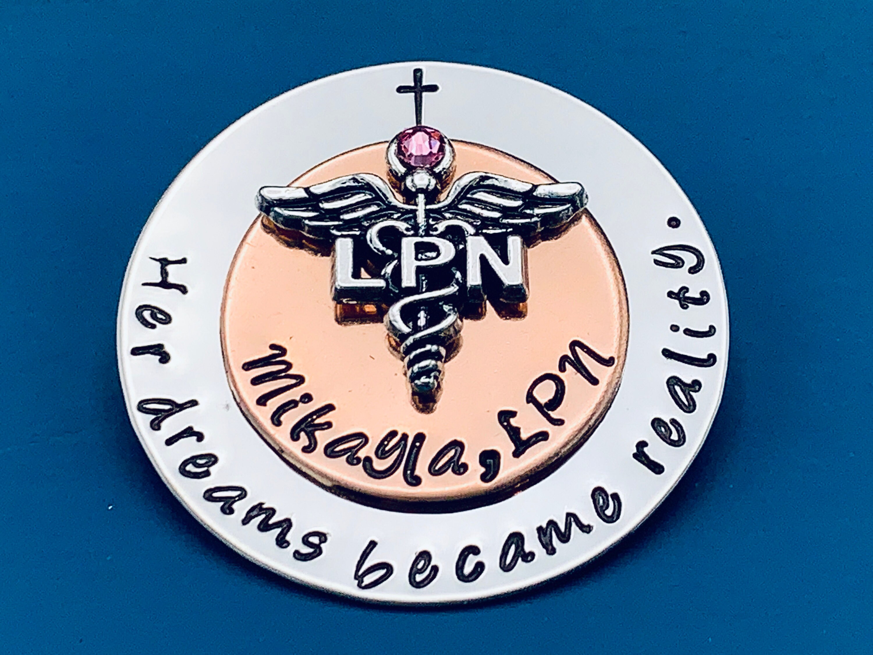 Personalized Pin for RN / Rn Gift /bsn pin/ Nursing Student | Etsy
