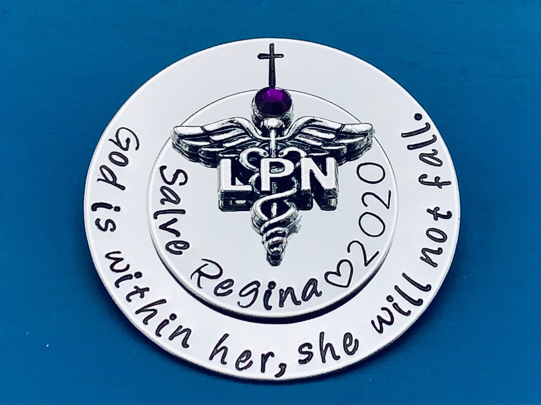 Gepersonaliseerde pin voor LPN / LPN Gift / LPn pin / Nursing Student ...