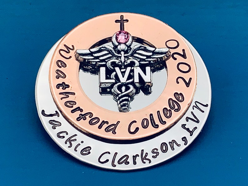 Personalized Pin for LVN / Nursing Pin /LVN / Nurse Pin / Nursing ...