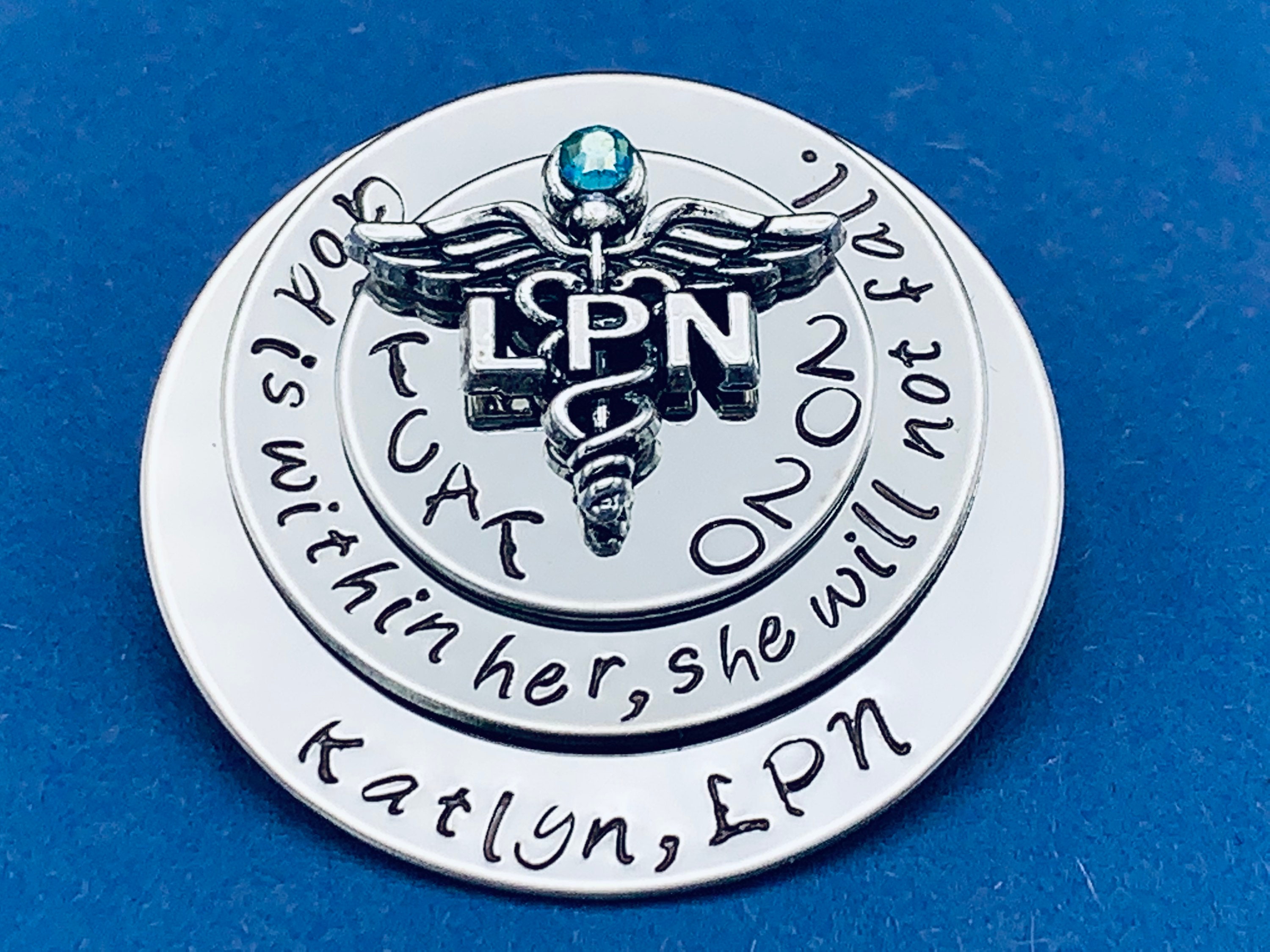 Personalized Pin for LPN/LPN Gift /lpn Pin/ Nursing Student Gift ...