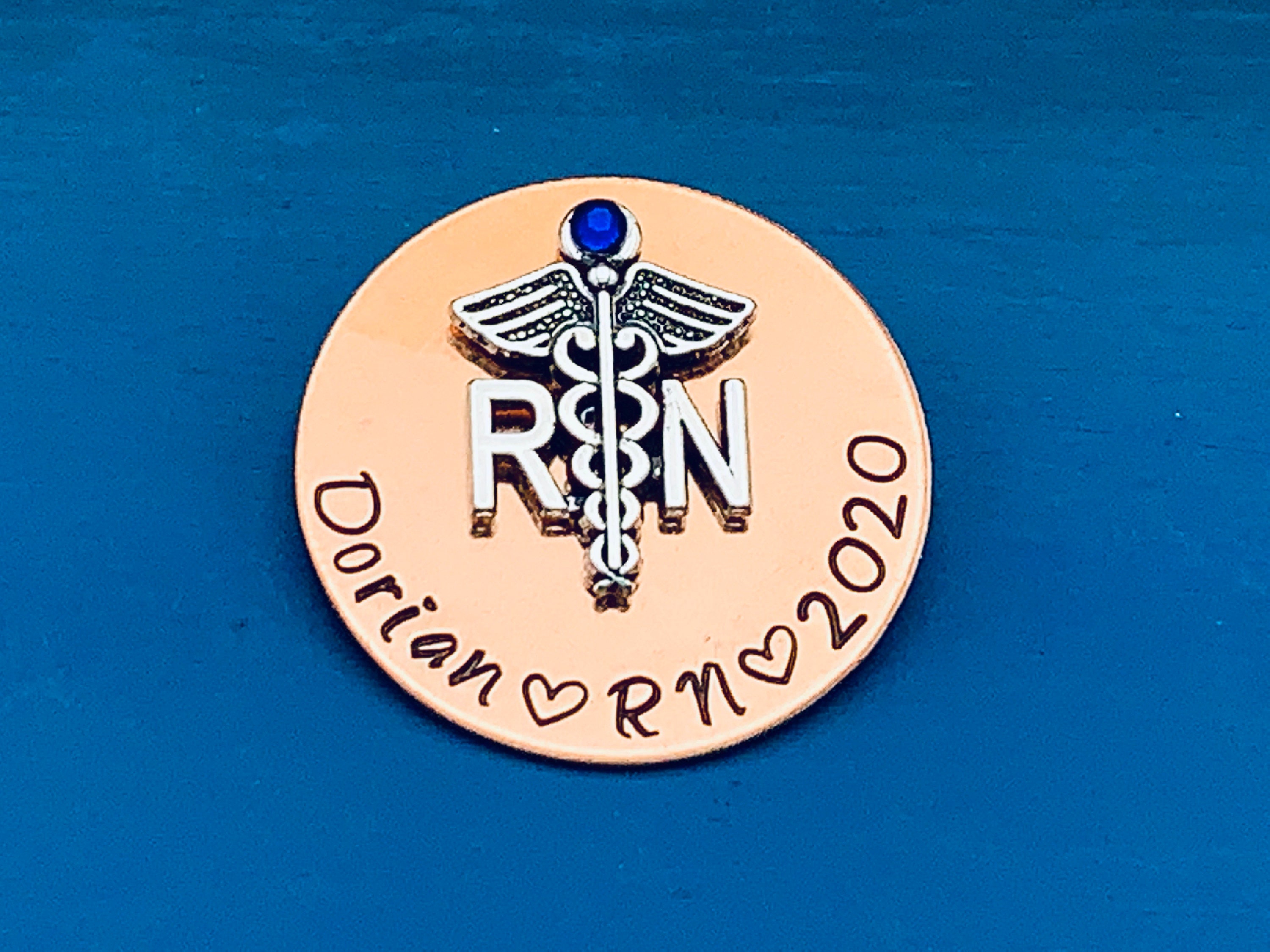 Personalized Pin for RN / Rn Gift /bsn /nurses / Nursing - Etsy