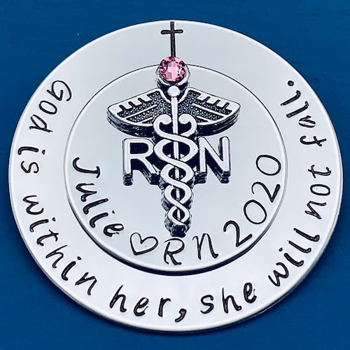 Silver Nursing Pin for the Pinning Ceremony Student Nurse - Etsy