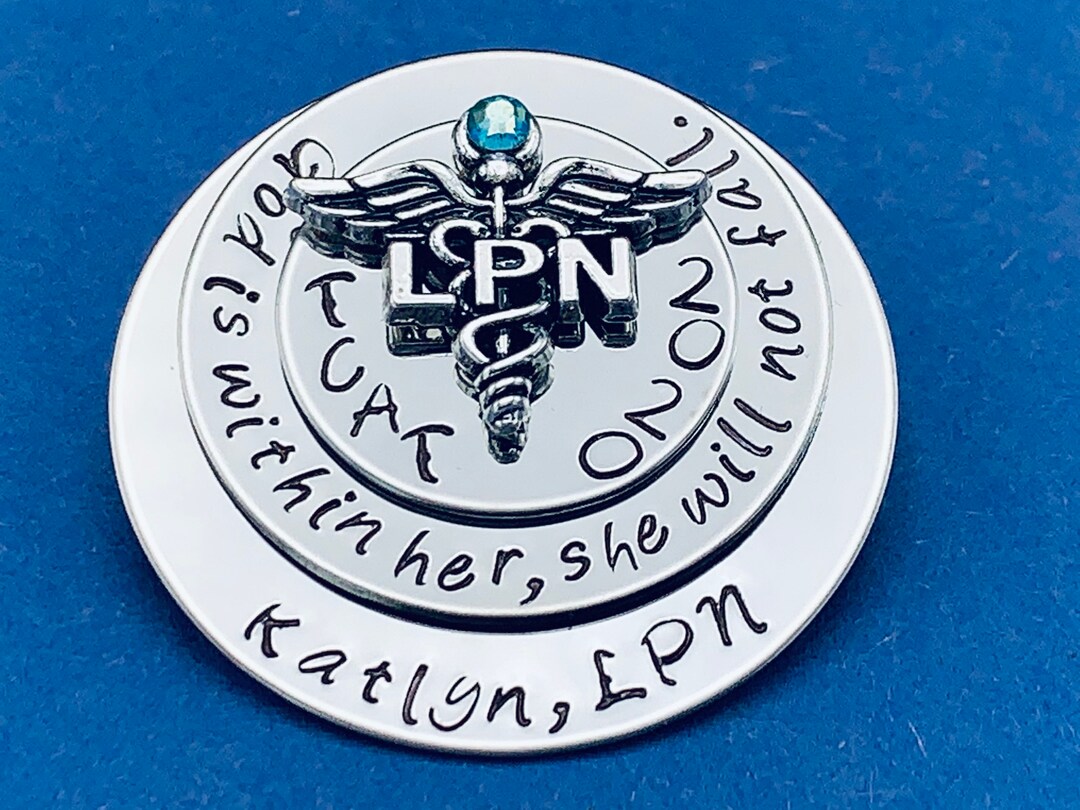 Personalized Pin for LPN/LPN Gift /lpn Pin/ Nursing Student Gift ...