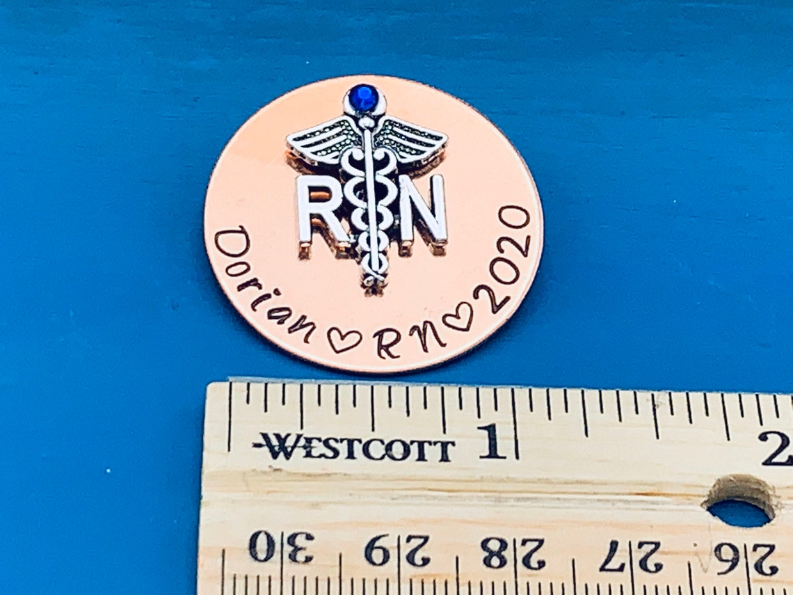 Personalized Pin for RN / Rn Gift /bsn /nurses / Nursing - Etsy