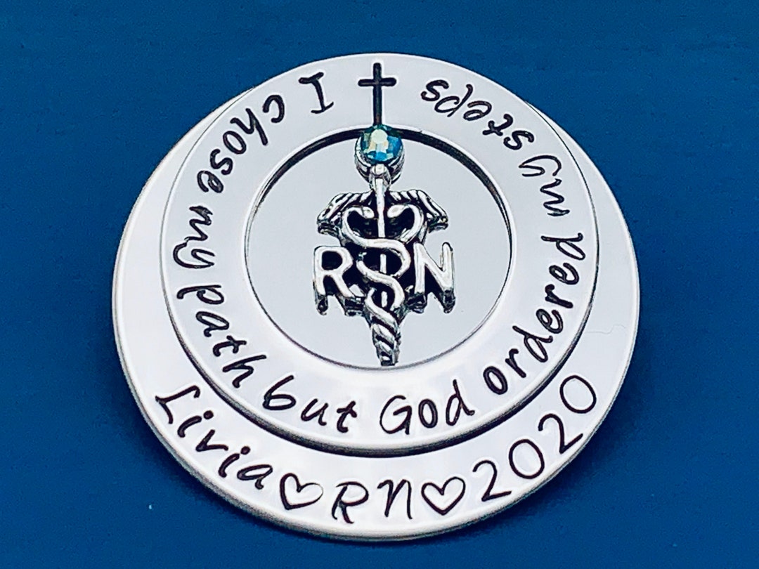 Personalized Pin for BSN/ BSN Gift /bsn /nurses / Nursing Student Gift ...