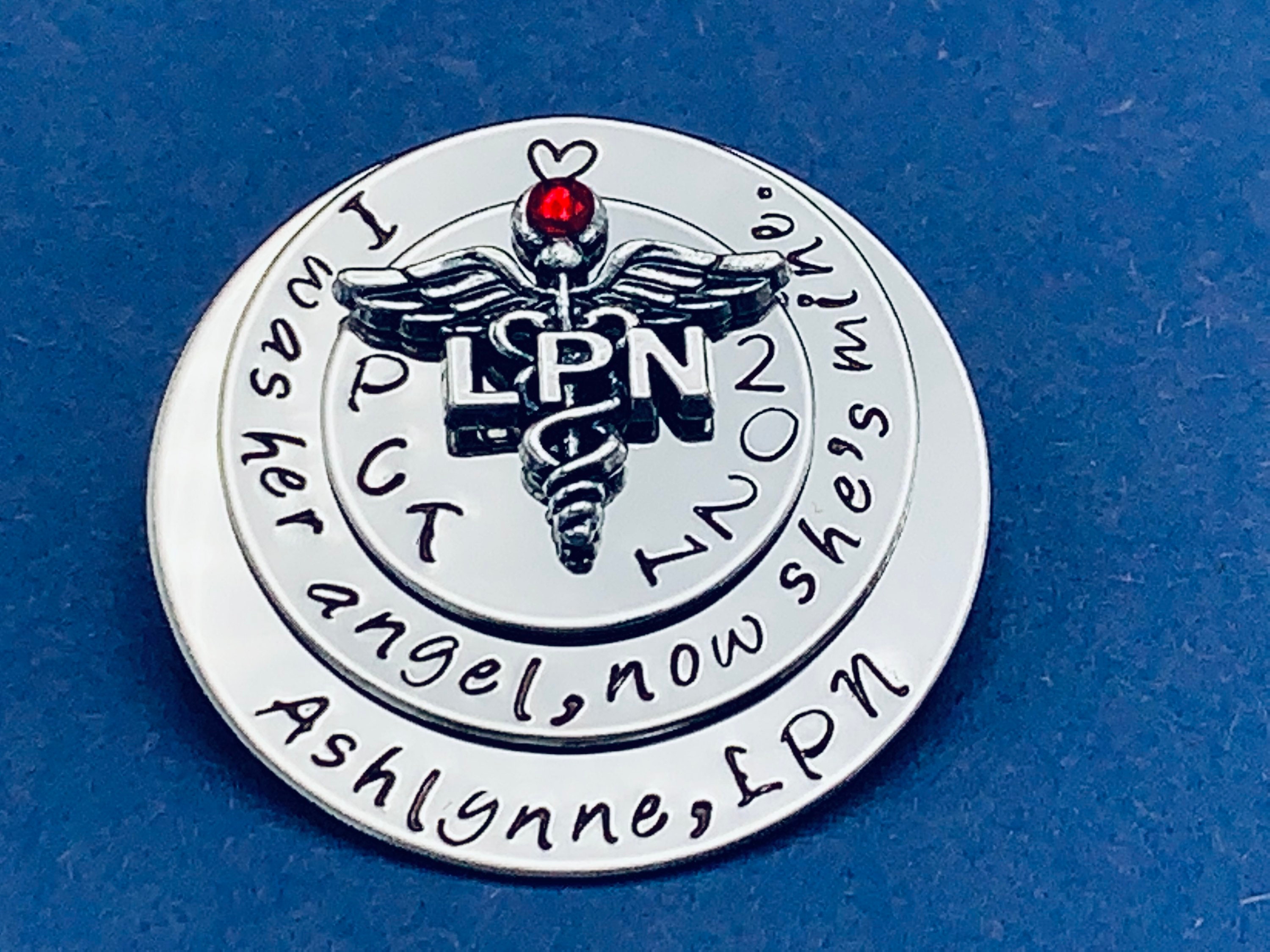 Personalized Pin for RN / Rn Gift /bsn /Nurses / Nursing | Etsy