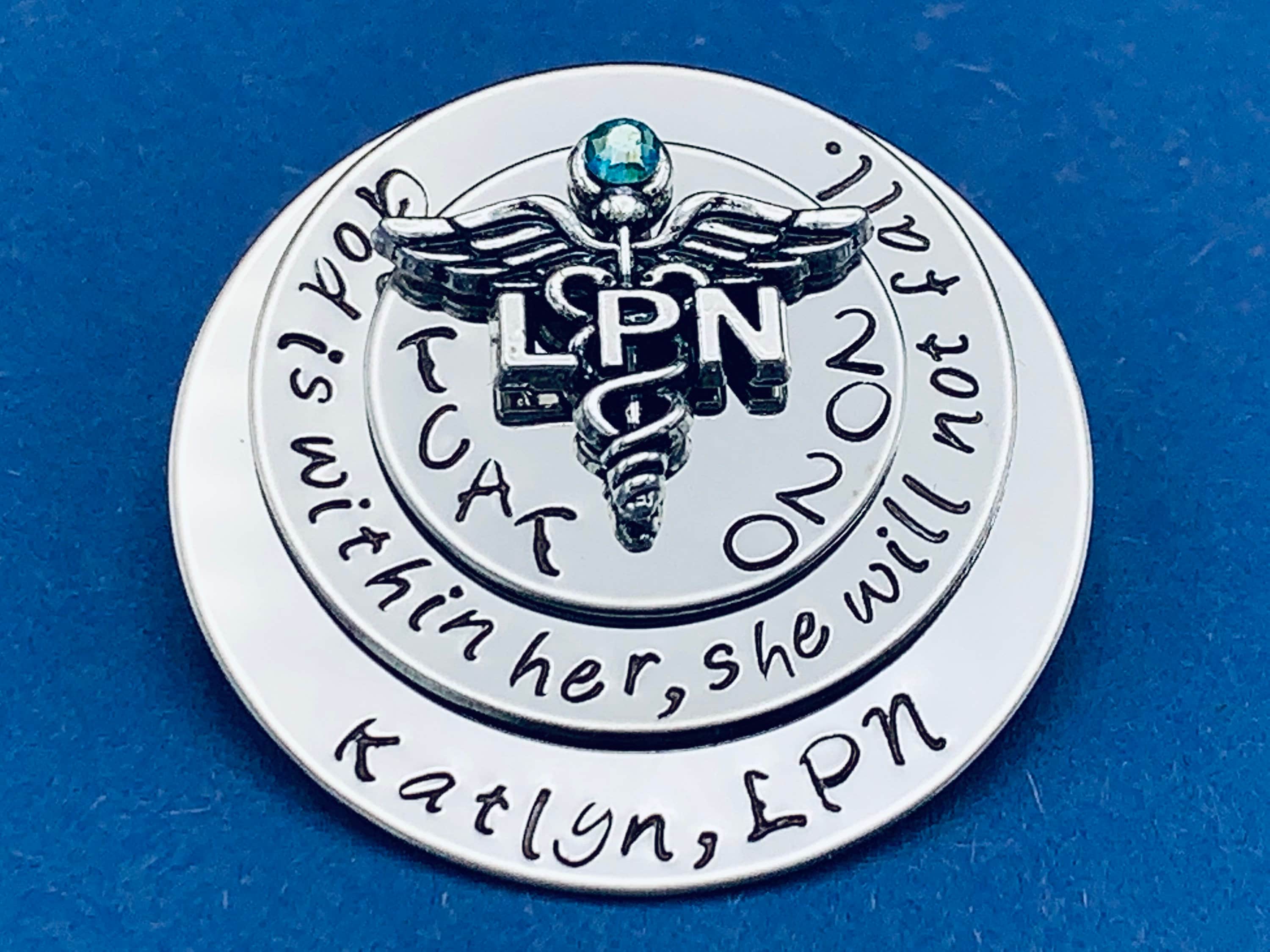 Personalized Pin for LPN/LPN Gift /lpn Pin/ Nursing Student Gift ...