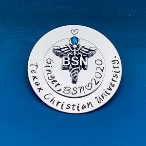 Personalized Pin for BSN / Rn Gift /bsn /nurses / Nursing Student Gift ...