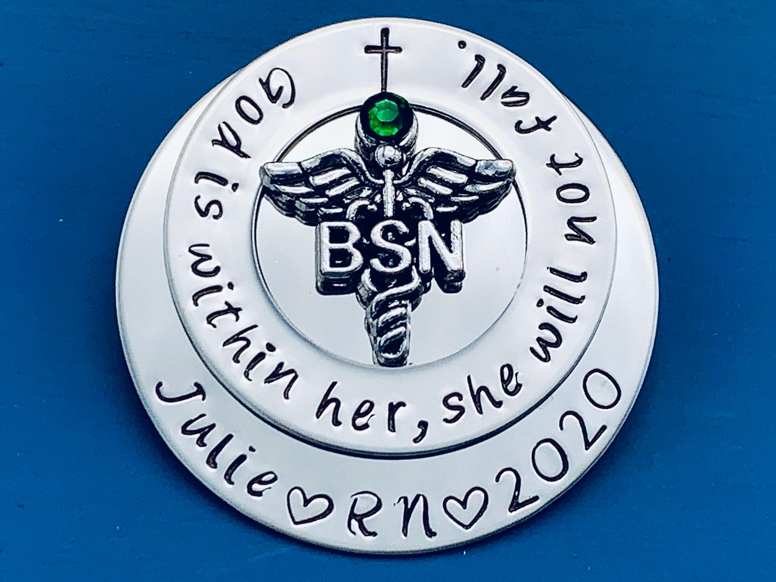 Personalized Pin for BSN/ BSN Gift /bsn /nurses / Nursing Student Gift ...