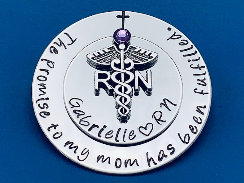 Personalized Pin for RN / Rn Gift /bsn Pin/ Nursing Student - Etsy