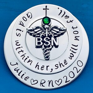 Personalized Pin for BSN/ BSN Gift /bsn /nurses / Nursing Student Gift ...