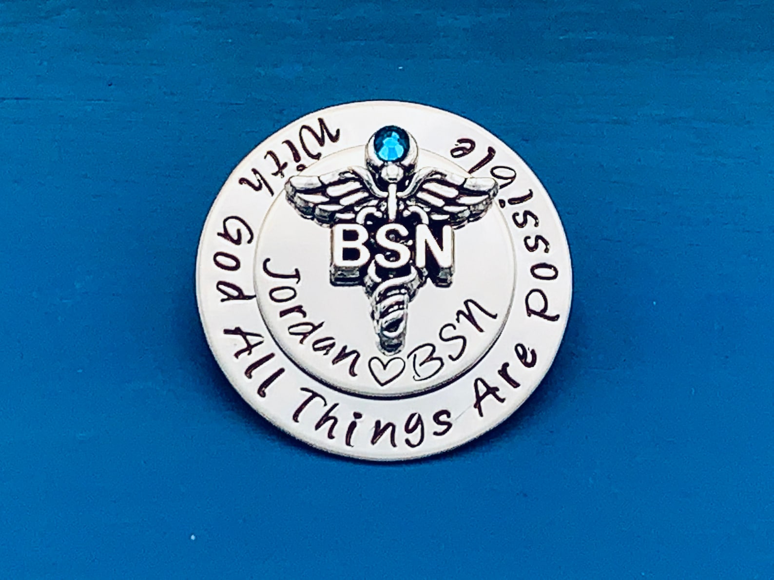 Personalized Pin for BSN / Rn Gift /bsn /nurses / Nursing - Etsy