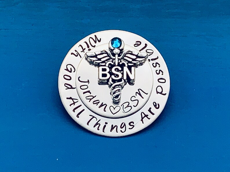 Personalized Pin for BSN / Rn Gift /bsn /nurses / Nursing - Etsy