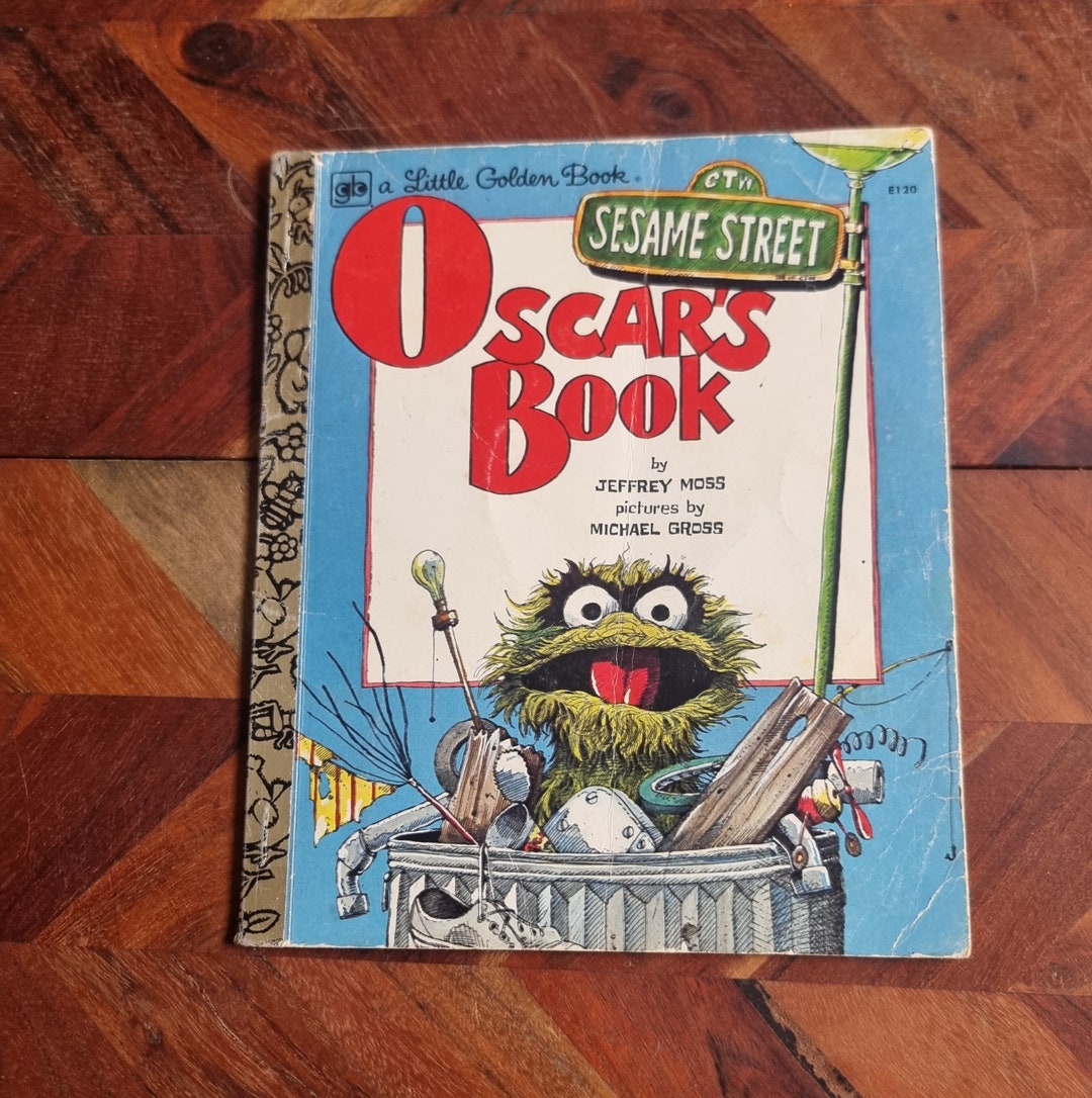 Vintage Children's Book - Little Golden Book - Sesame St - Oscars Book ...