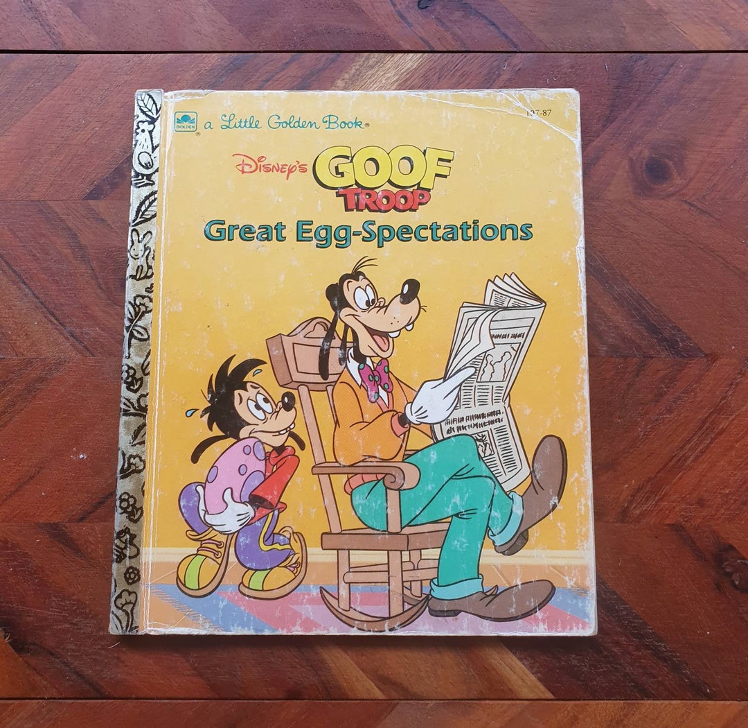 Buy Vintage Little Golden Book - Disney's Goof Troop, 1992 Edition ...