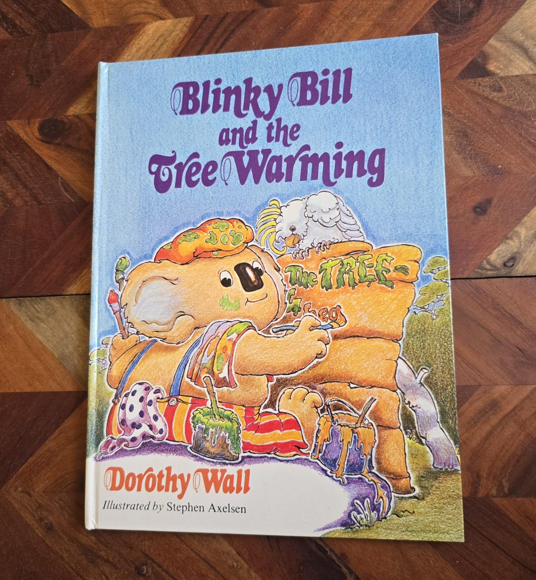 Vintage Childrens Books - Blinky Bill and the Tree Warming - Dorothy ...