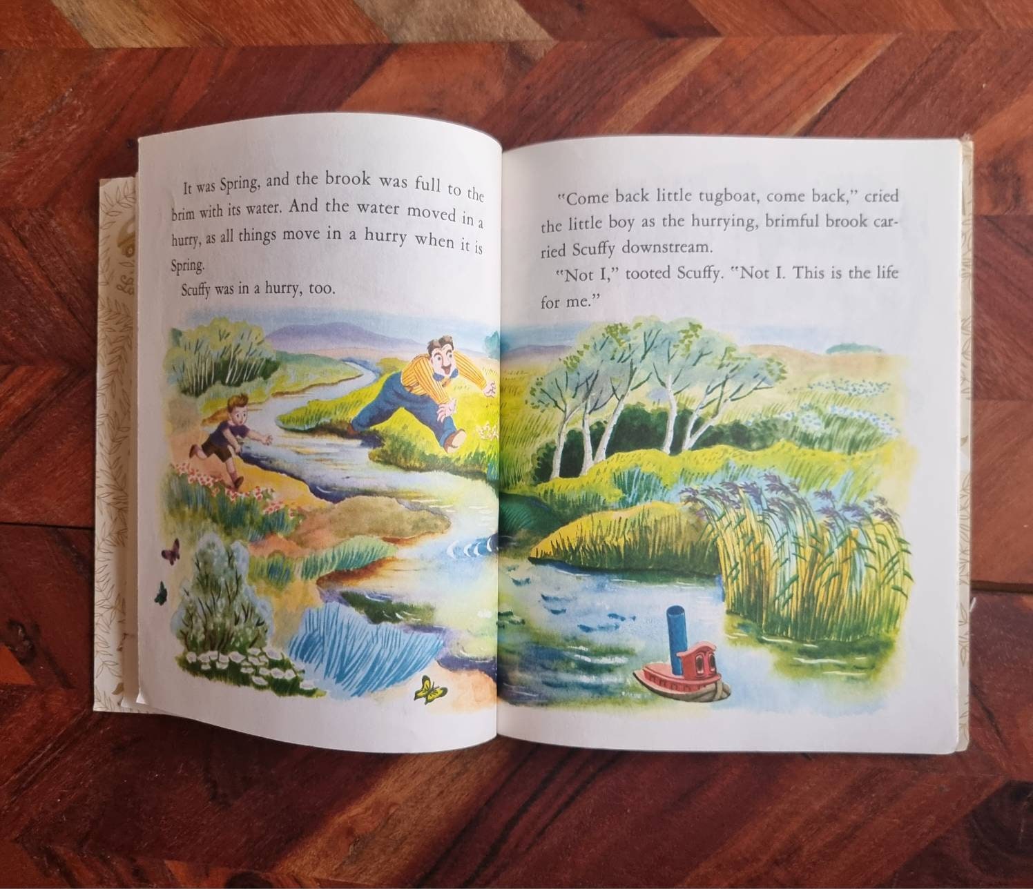 Vintage Children's Book Little Golden Book Scruffy 1974 Edition - Etsy