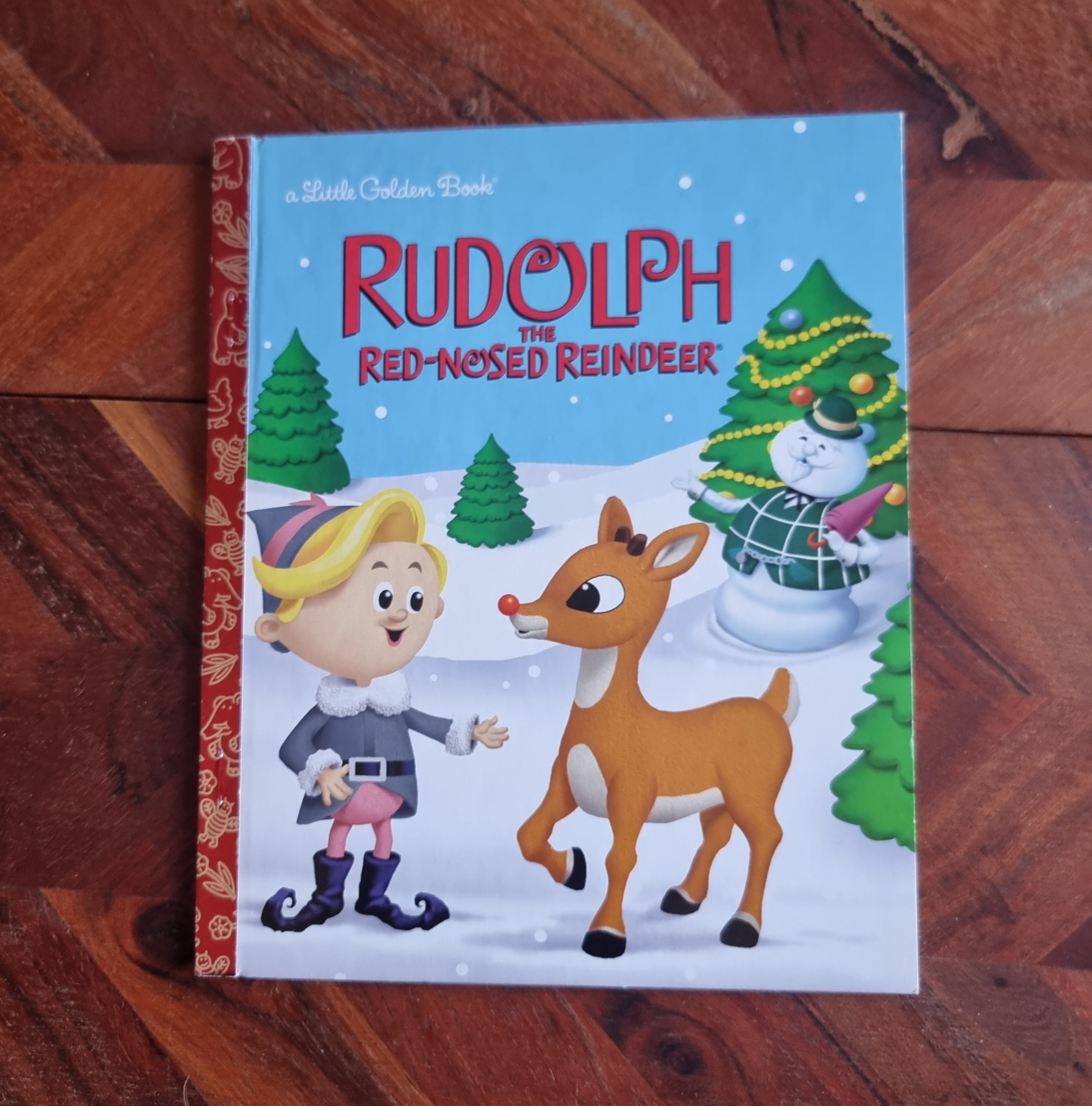 Children's Book Little Golden Book Rudolph the Red-nosed Reindeer - Etsy