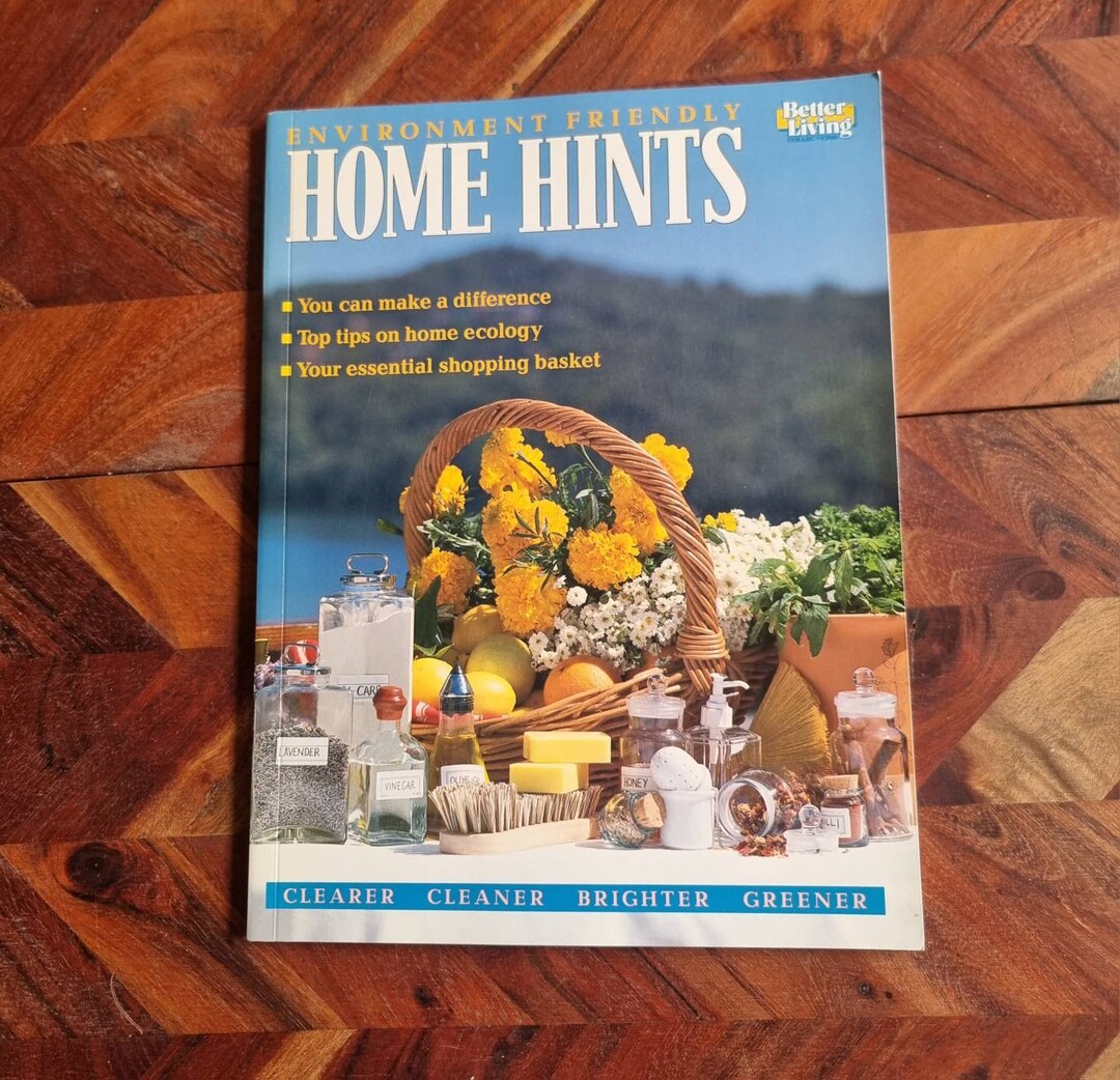 Better Living - Environment Friendly Home Hints - - Etsy