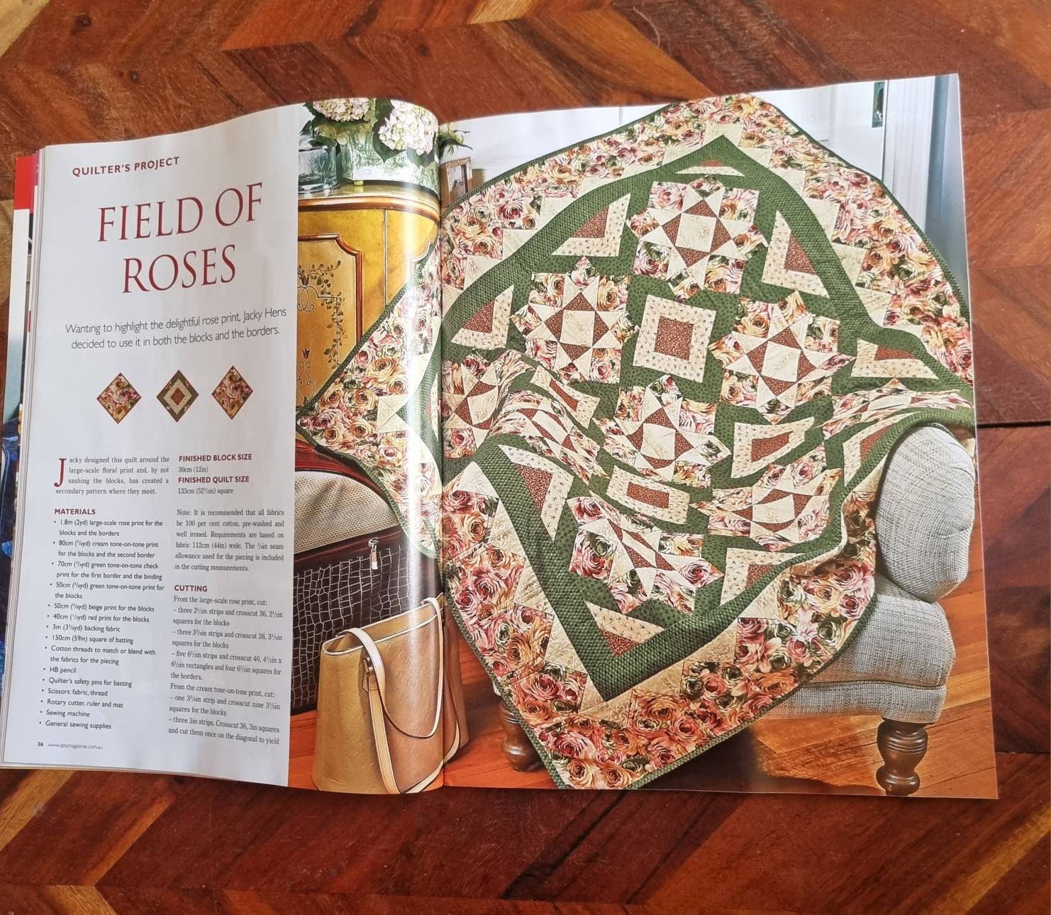 Australian Patchwork and Quilting Magazine - Vol 17 No. 11 - 10 Amazing ...