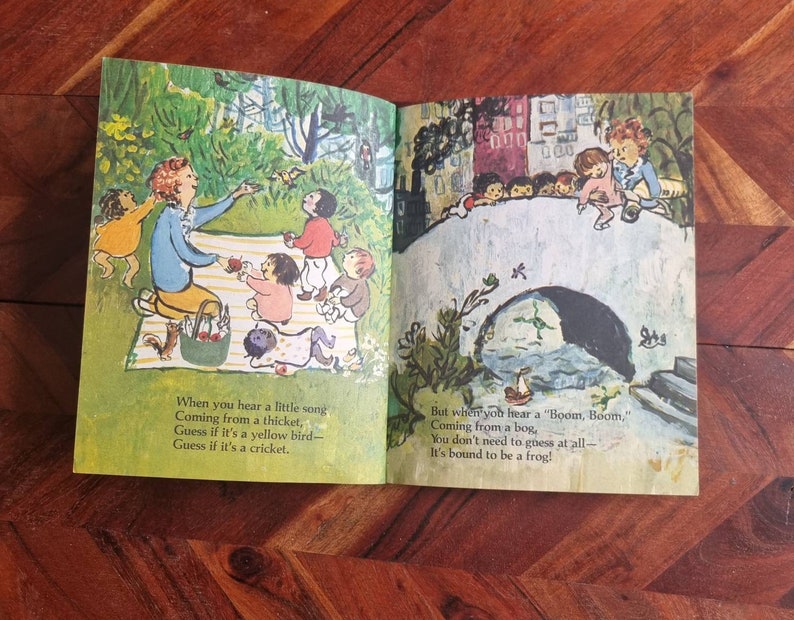 Vintage Children's Book - Little Golden Book - the Wonderful School ...