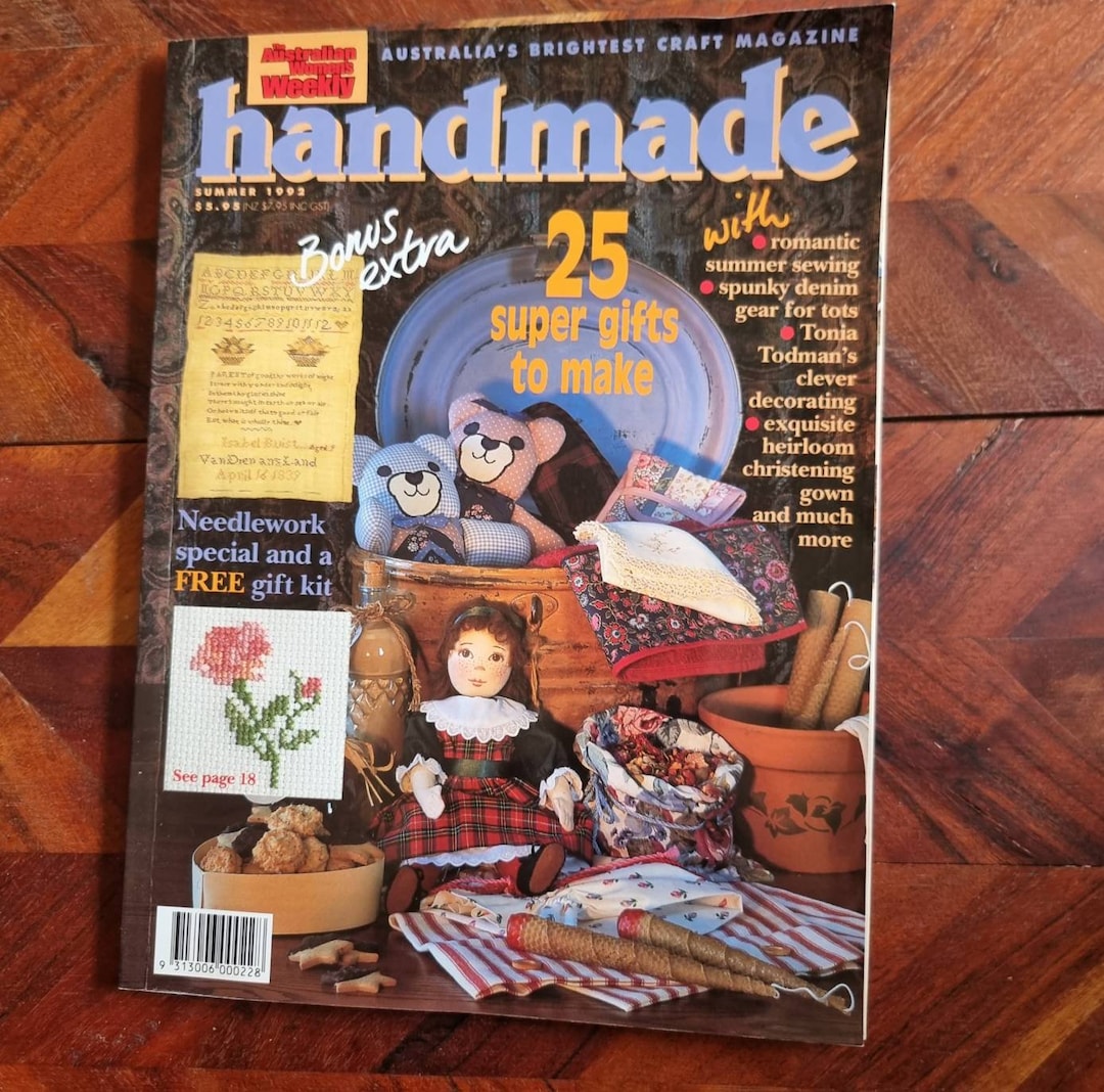 Handmade Magazine - Craft - Decorating - Sewing - Volume 18 No 4 - Etsy