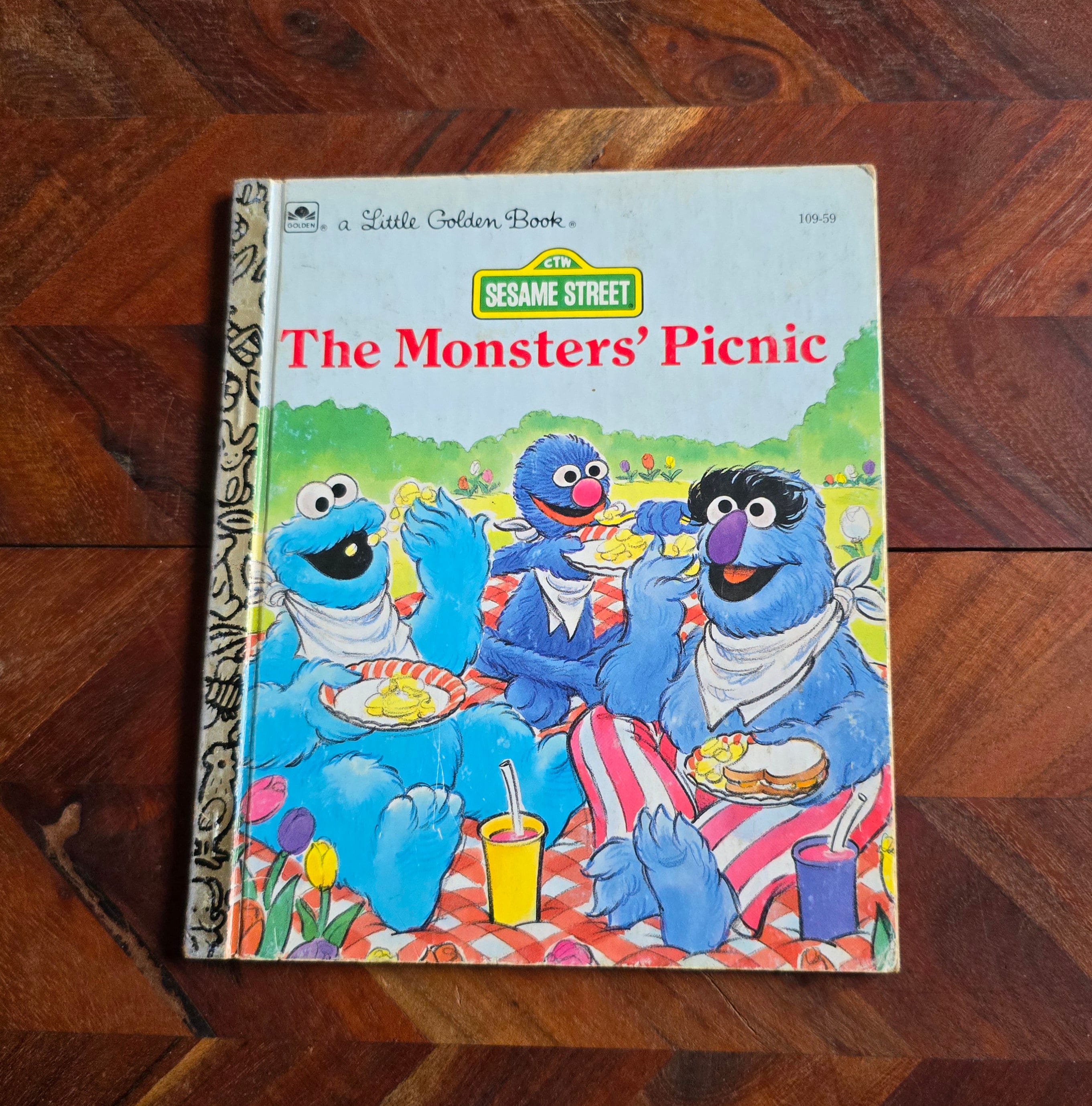 Vintage Children's Book - Little Golden Book - Sesame Street - the ...