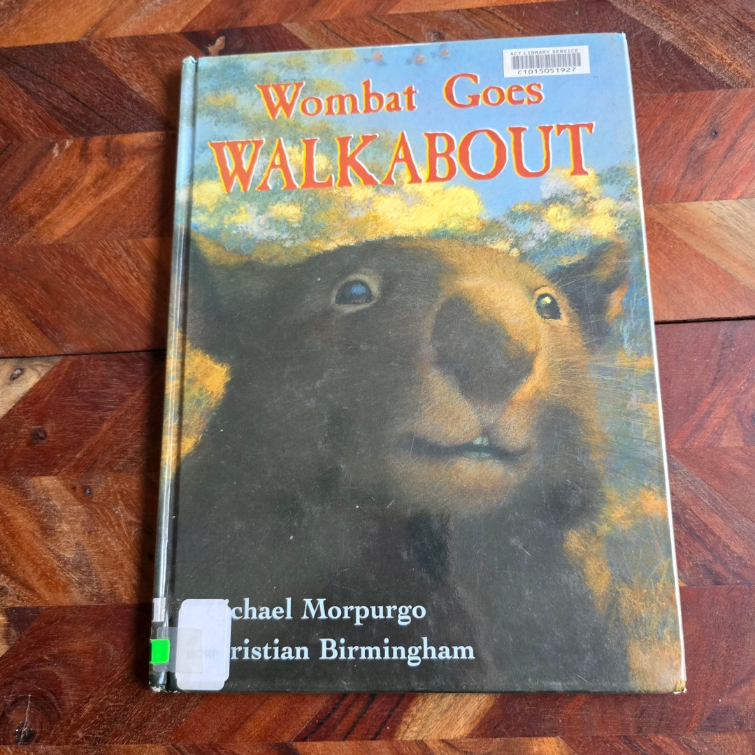 Vintage Children's Book - Wombat Goes Walkabout - Michael Morpurgo ...