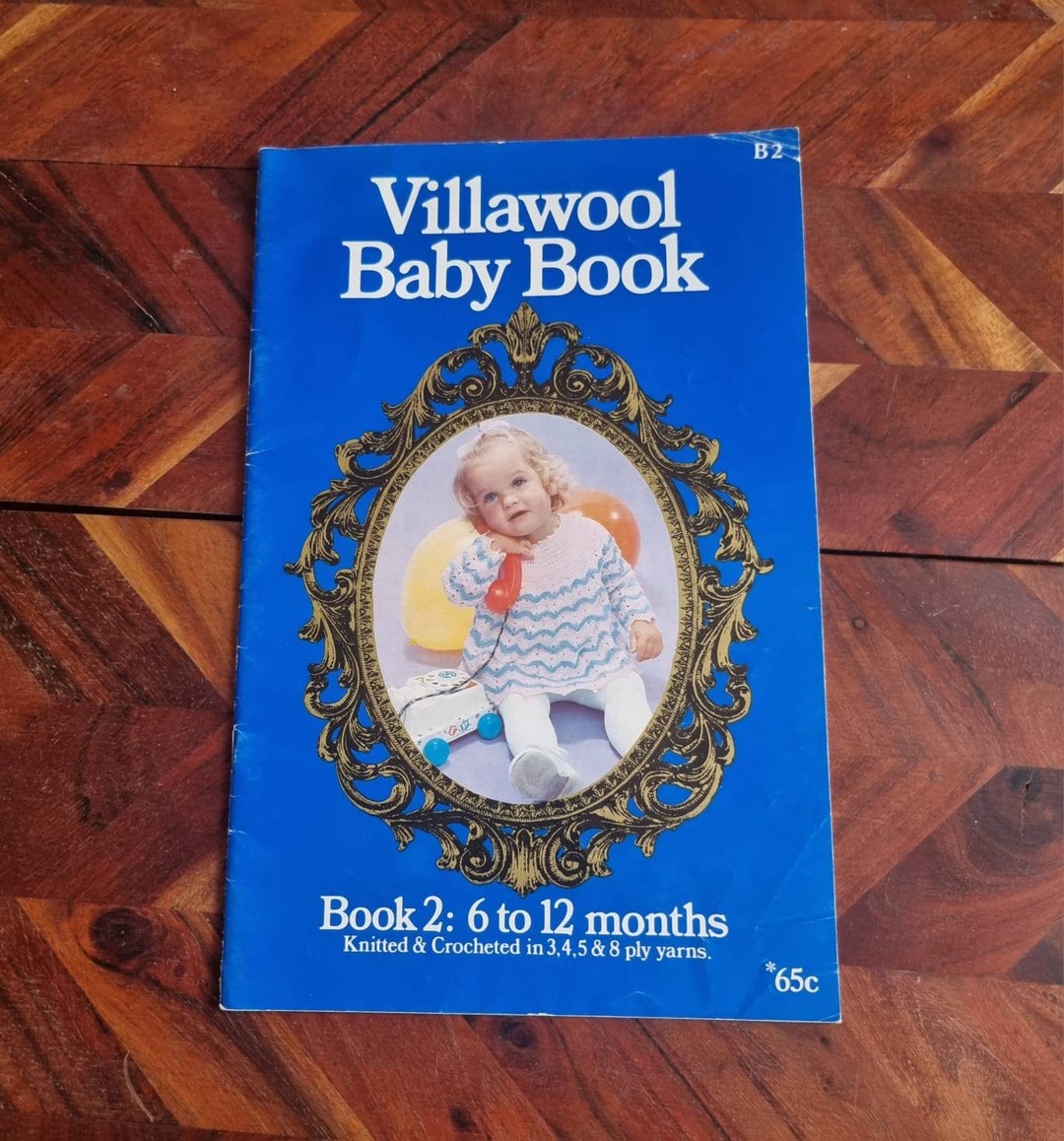 Vintage Villawood Baby Book No. 2 - Knitted and Crocheted - Sizes 6-12 ...