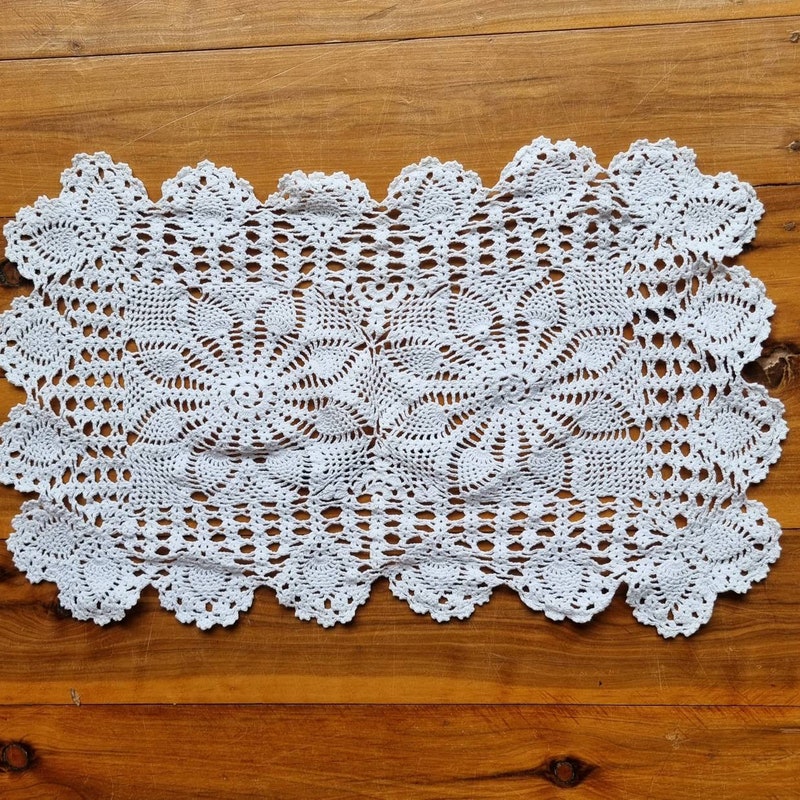 Rectangle Doily - Etsy Australia