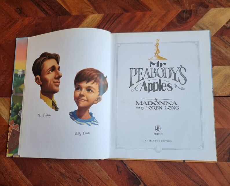 Vintage Children's Book - Mr Peabody's Apples - Madonna - 2003 ...