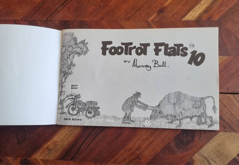 Vintage Comic Books - Footrot Flats - Volume 10 - Murray Ball - 1985 ...