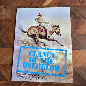 Vintage Children's Book - Clancy of the Overflow - Banjo Patterson ...