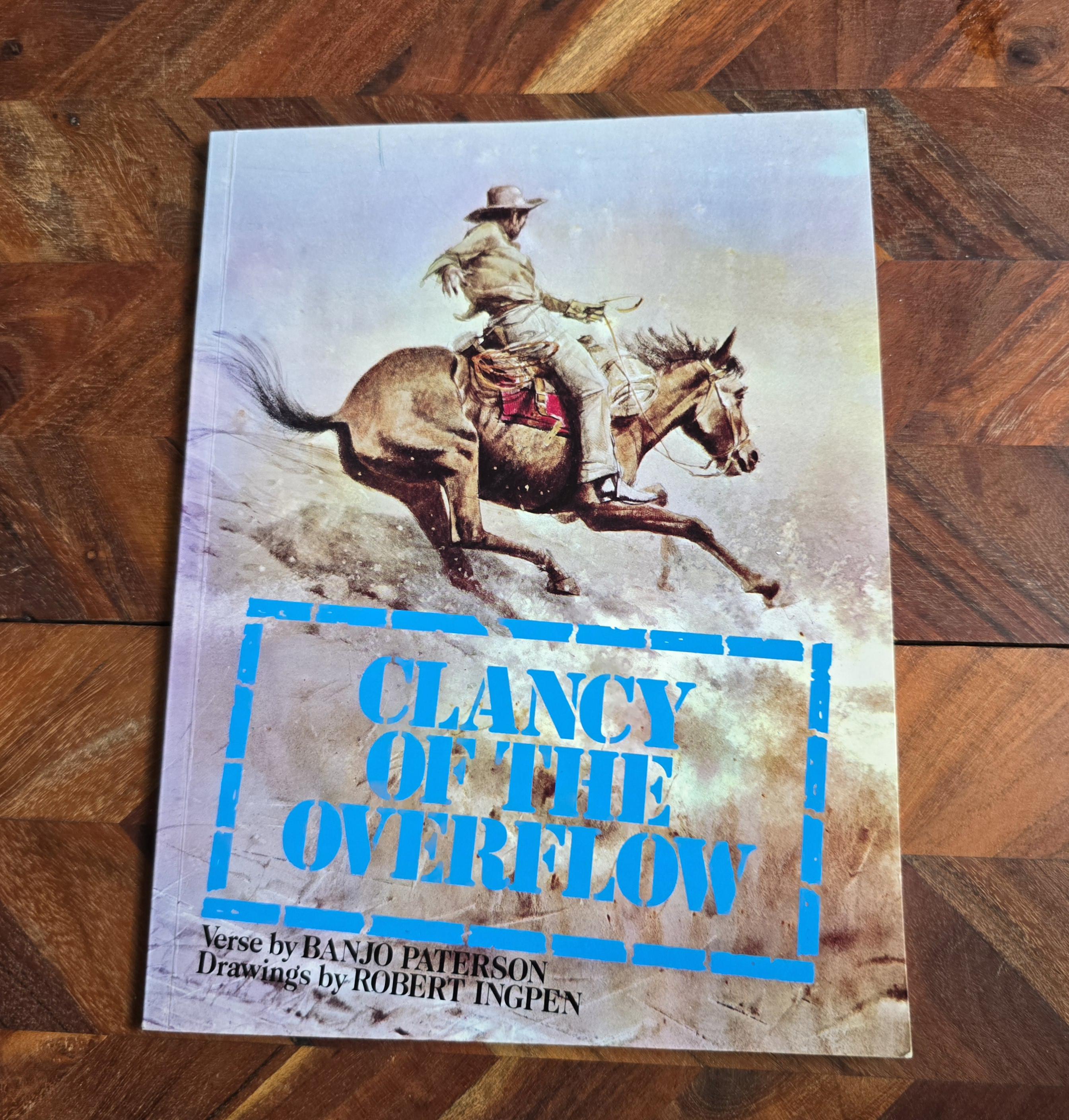 Vintage Children's Book - Clancy of the Overflow - Banjo Patterson ...