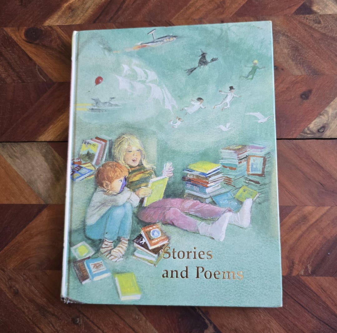 Vintage Children's Book - Childcraft - Volume 1 - Stoires and Poems ...