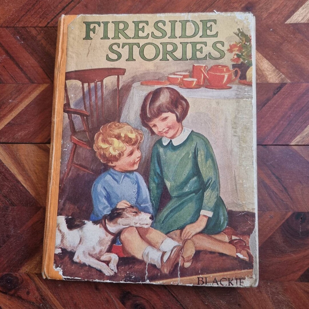 Vintage Children's Book - Fireside Stories - Madeline Barnes - 1920s ...
