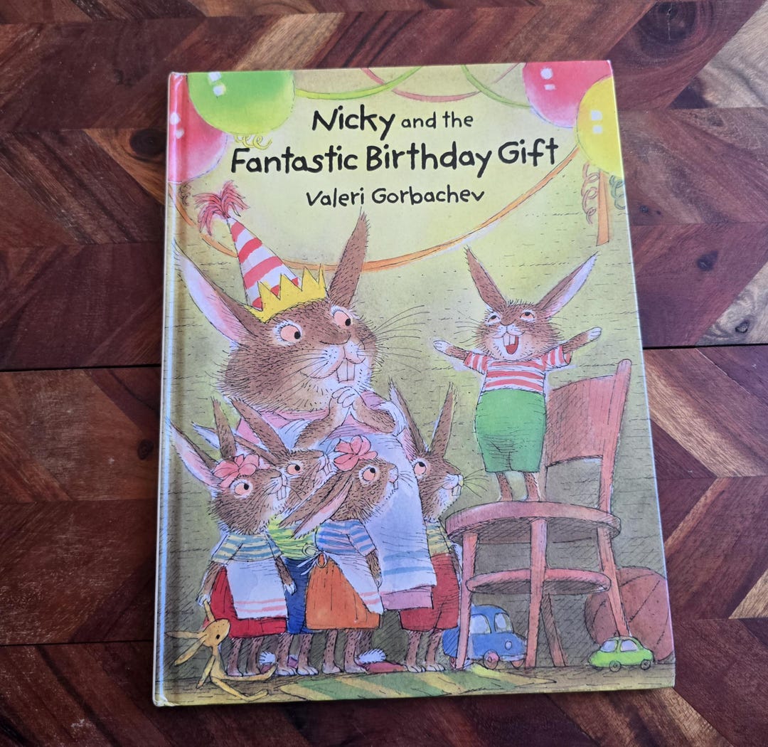 Vintage Children's Book - Tnicky and the Fantastic Birthday Gift ...