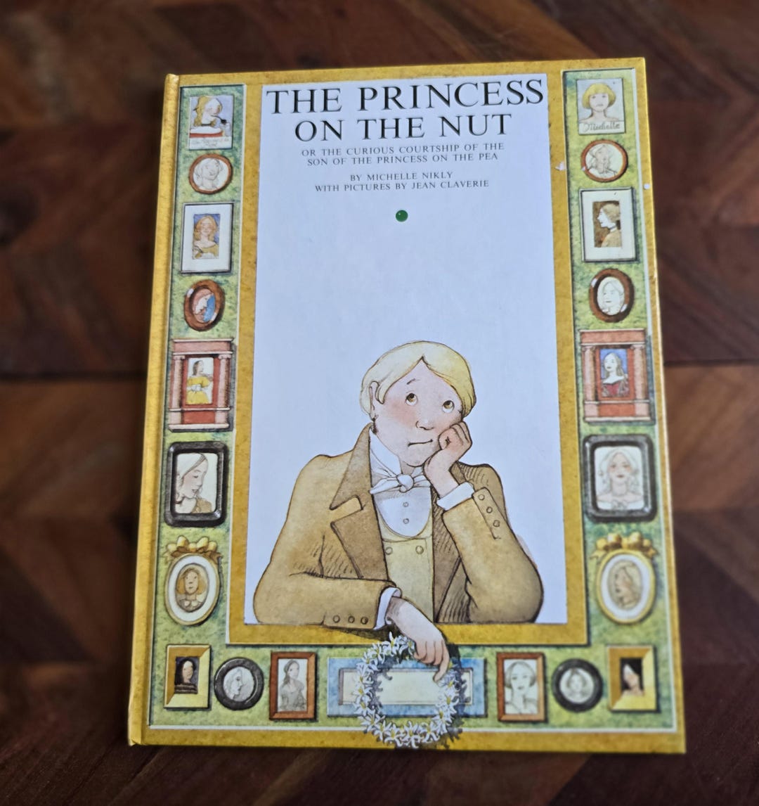 Vintage Children's Book - the Princess on the Nut - Michelle Nikly ...