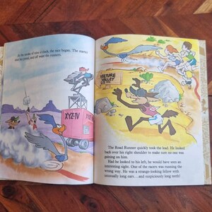 Vintage Children's Book - Little Golden Book - the Road Runner - Mid ...