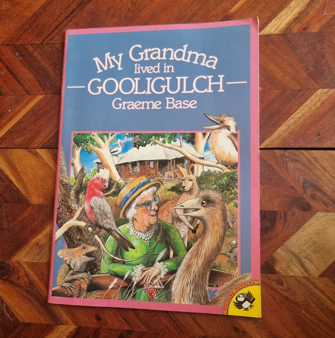 Vintage Children's Book My Grandma Lived in Goologulch Graeme Base 1988 ...