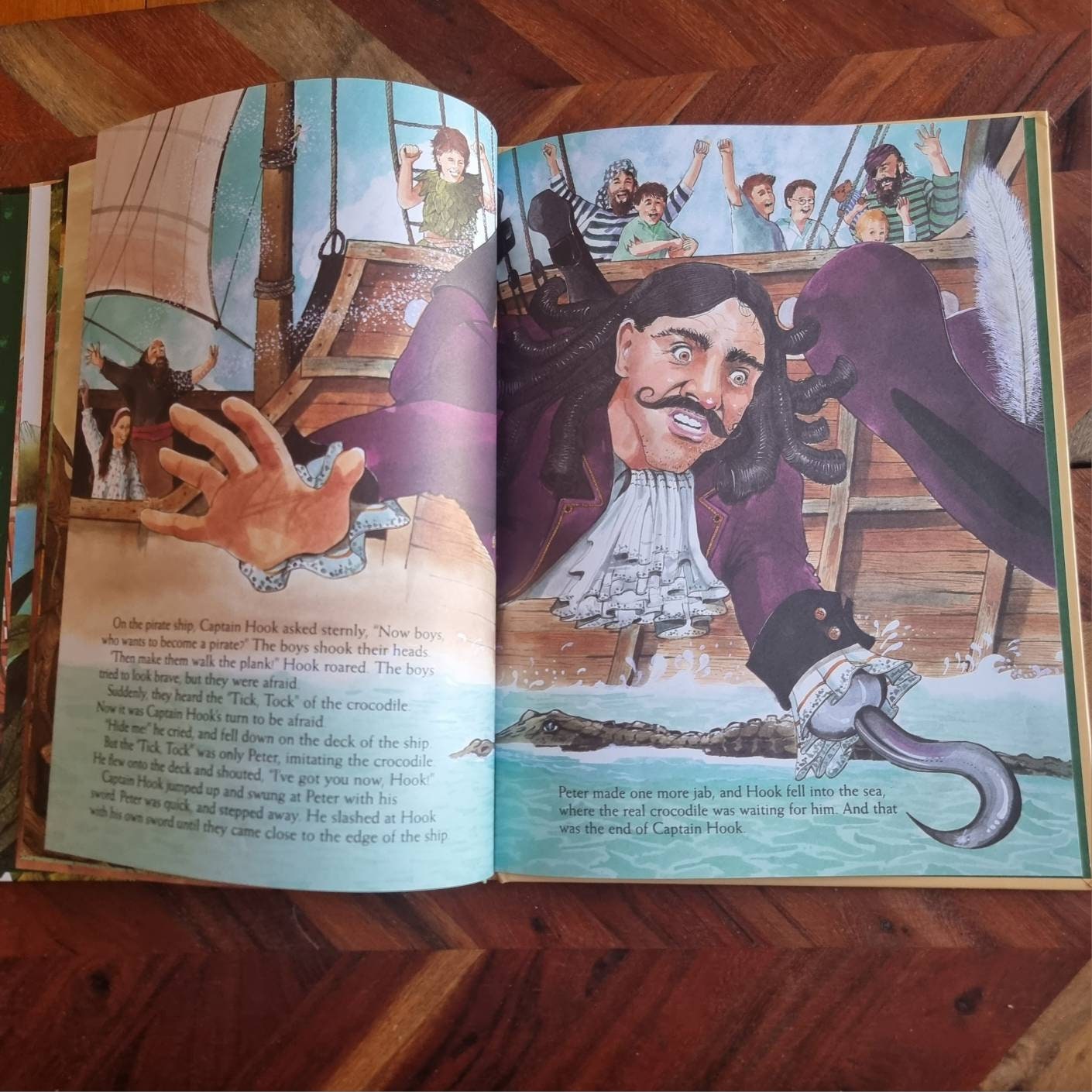 Vintage Childrens Books - Peter Pan - James M Barrie - Retold by Andrea ...