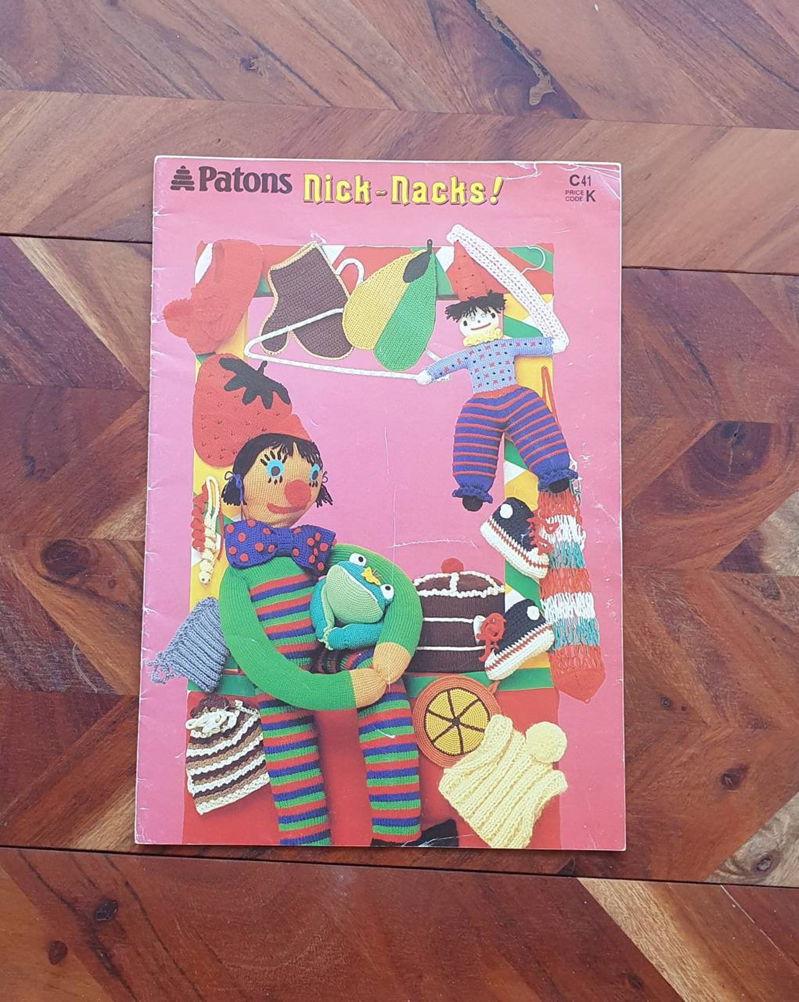 Vintage Patons Nick-nacks Knitting Book Includes 36 Projects - Etsy