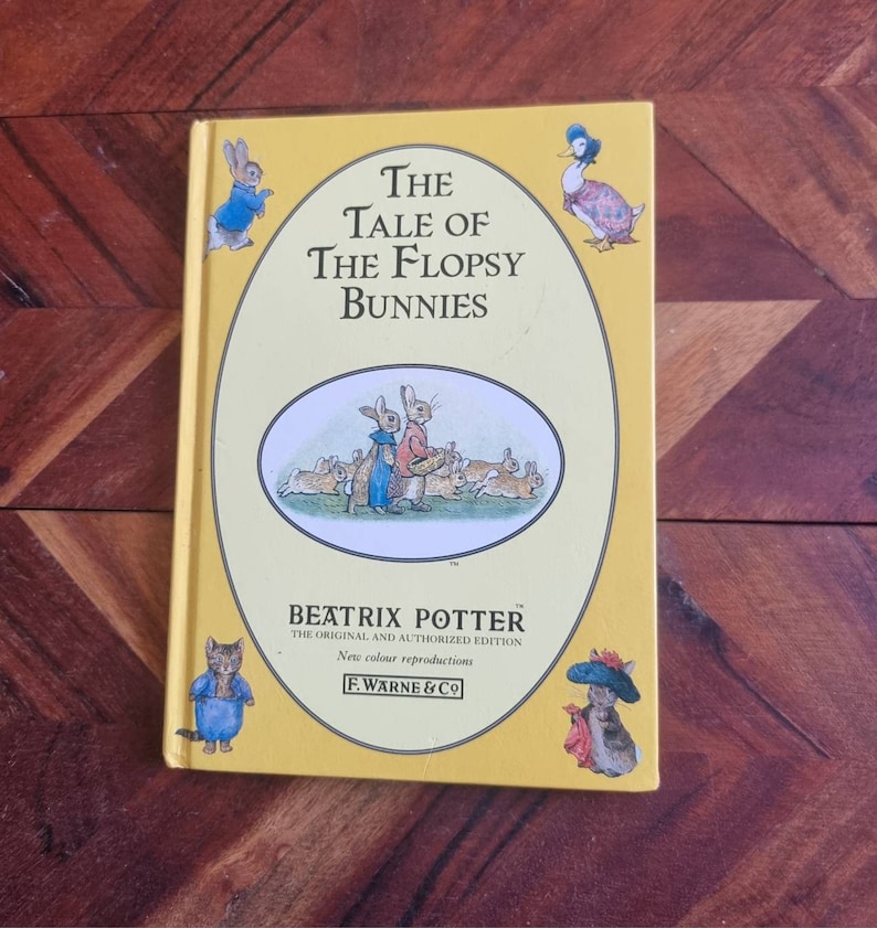 Vintage Beatrix Potter Books - Favourite Children's Classic Stories F ...