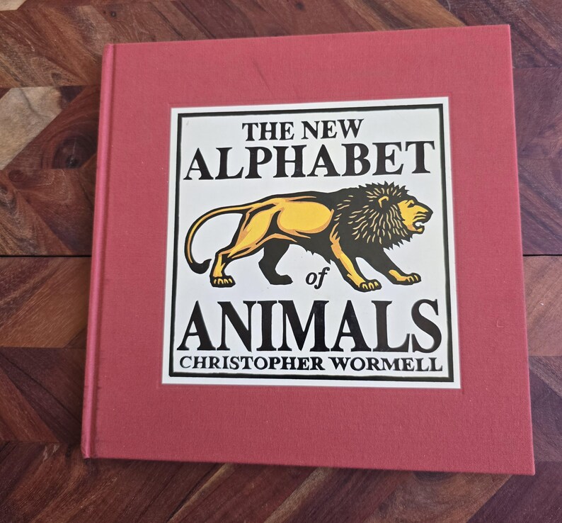 Vintage Children's Book - the New Alphabet of Animals - Christopher ...