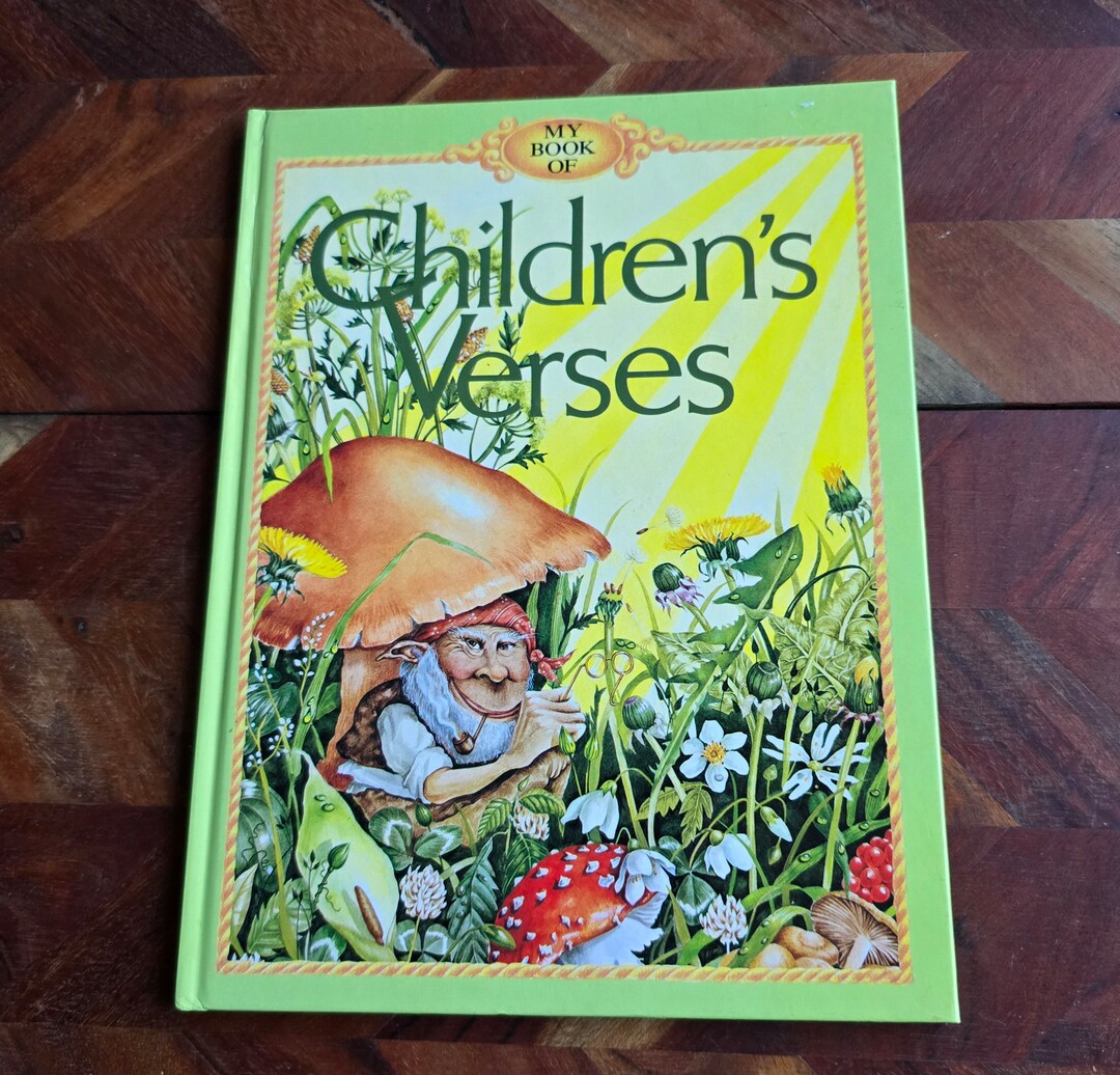 Vintage Children's Book - My Special Book of Children's Verses - Golden ...