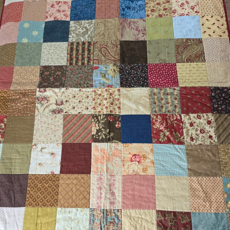 Patchwork Quilt - Etsy