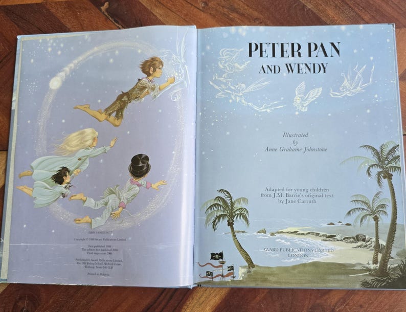 Childrens Books - Peter Pan and Wendy - James M Barrie - Adapted by ...